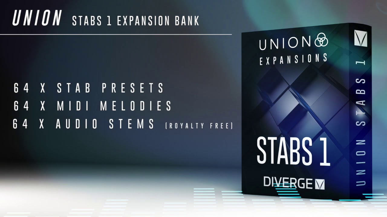 Stabs 1 Expansion Bank for SoundSpot Union [ableton, Cubase, Logic Pro ...