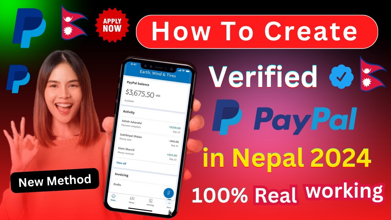 How to Create/Make PayPal Account in Nepal in 2024 | PayPal Account Kasari Banaune |100% New ...