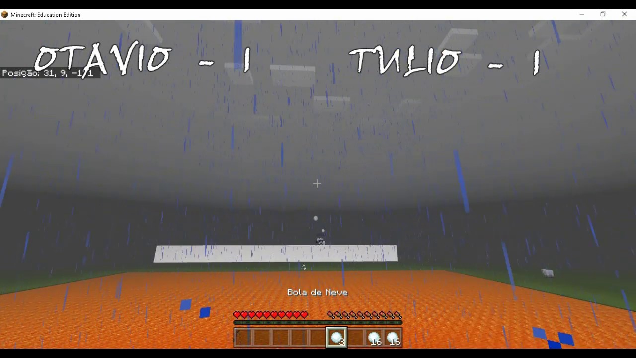 VISH MUITA TRETA NO MINECRAFT EDUCATION - YouTube