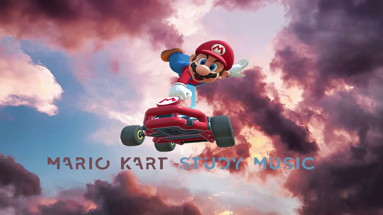 mario kart music for studying - YouTube