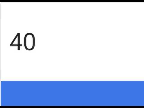 German Grammar: Random Numbers #1, 1-100 (Zahlen, Nummern) - YouTube