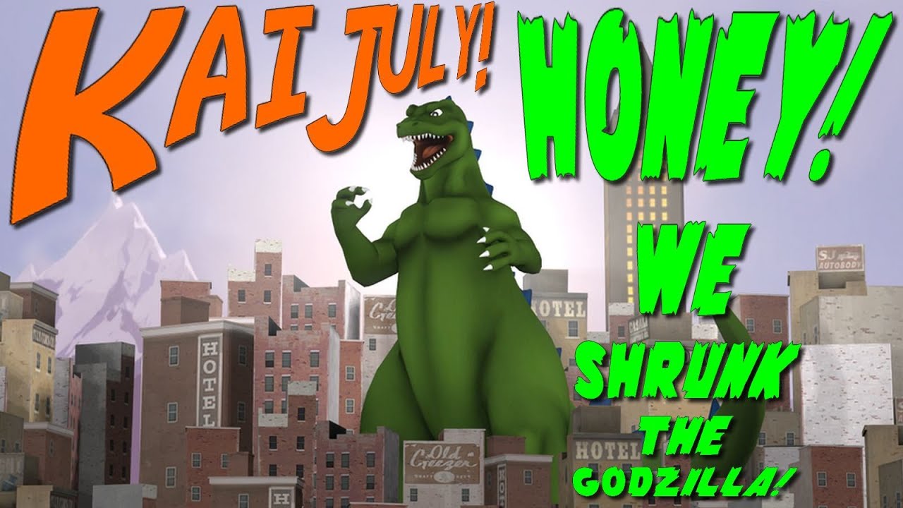 KaiJuly! "Honey! We Shrunk The Godzilla!" Reaction Shogun Warriors ...