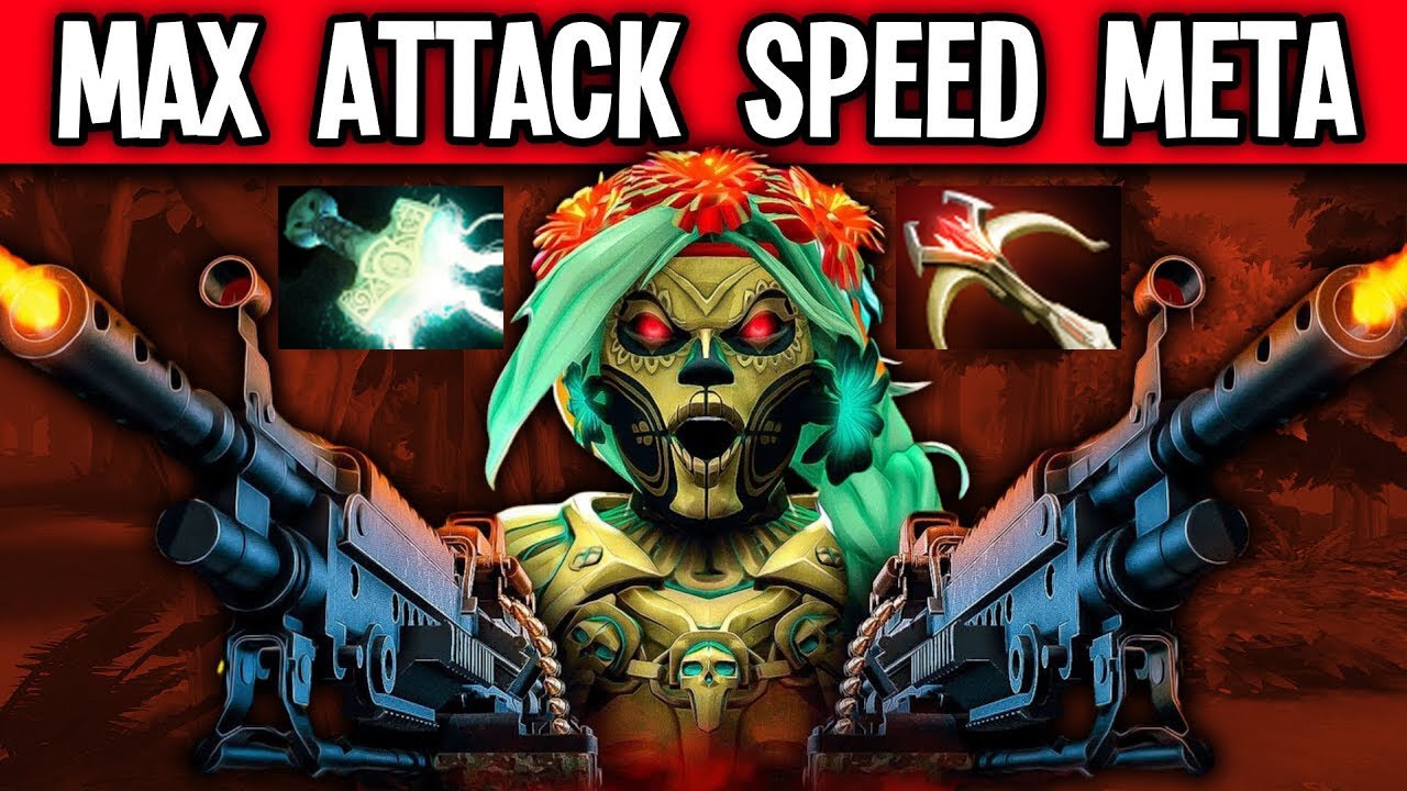 No one Muerta MACHINE GUN With a Max Attack Speed Builds Epic Match ...