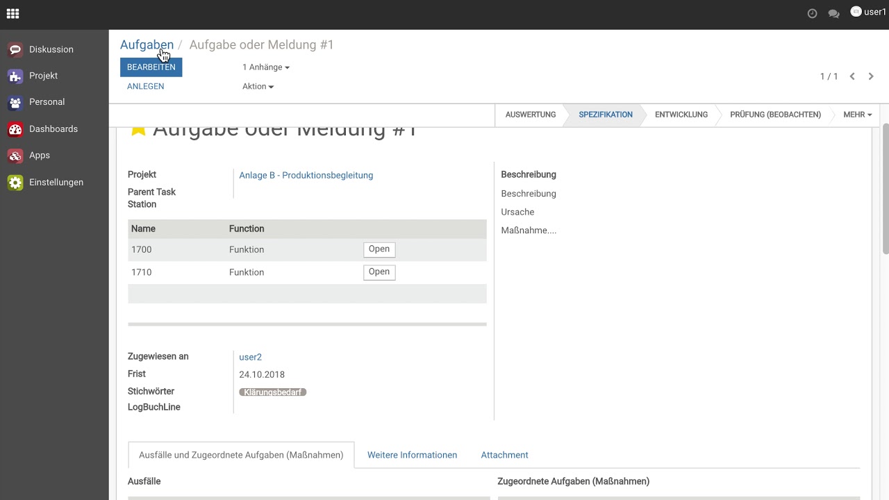 project task search BAU - YouTube