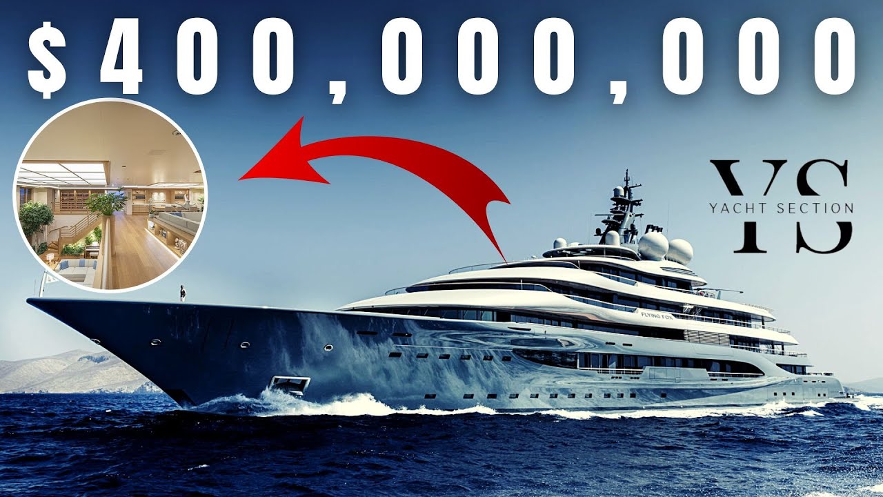 Inside Flying Fox: A Tour Inside this Luxurious Superyacht - YouTube