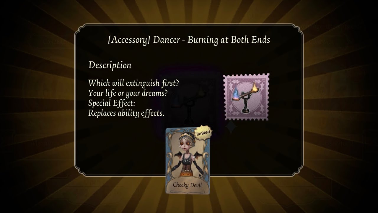 Identity V | PLAYING THE BEST LIMITED B-TIER FROM FEMALE DANCER WITH ...