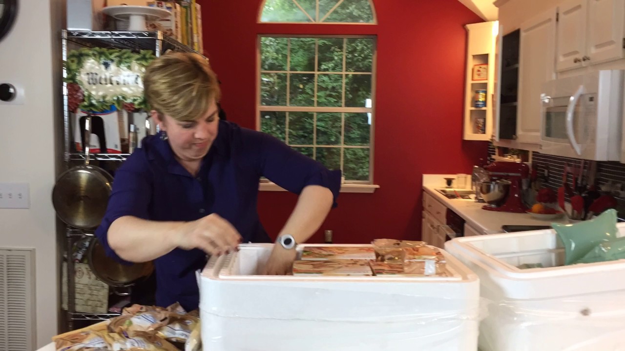 Nutrisystem Unboxing - Frozen food - YouTube