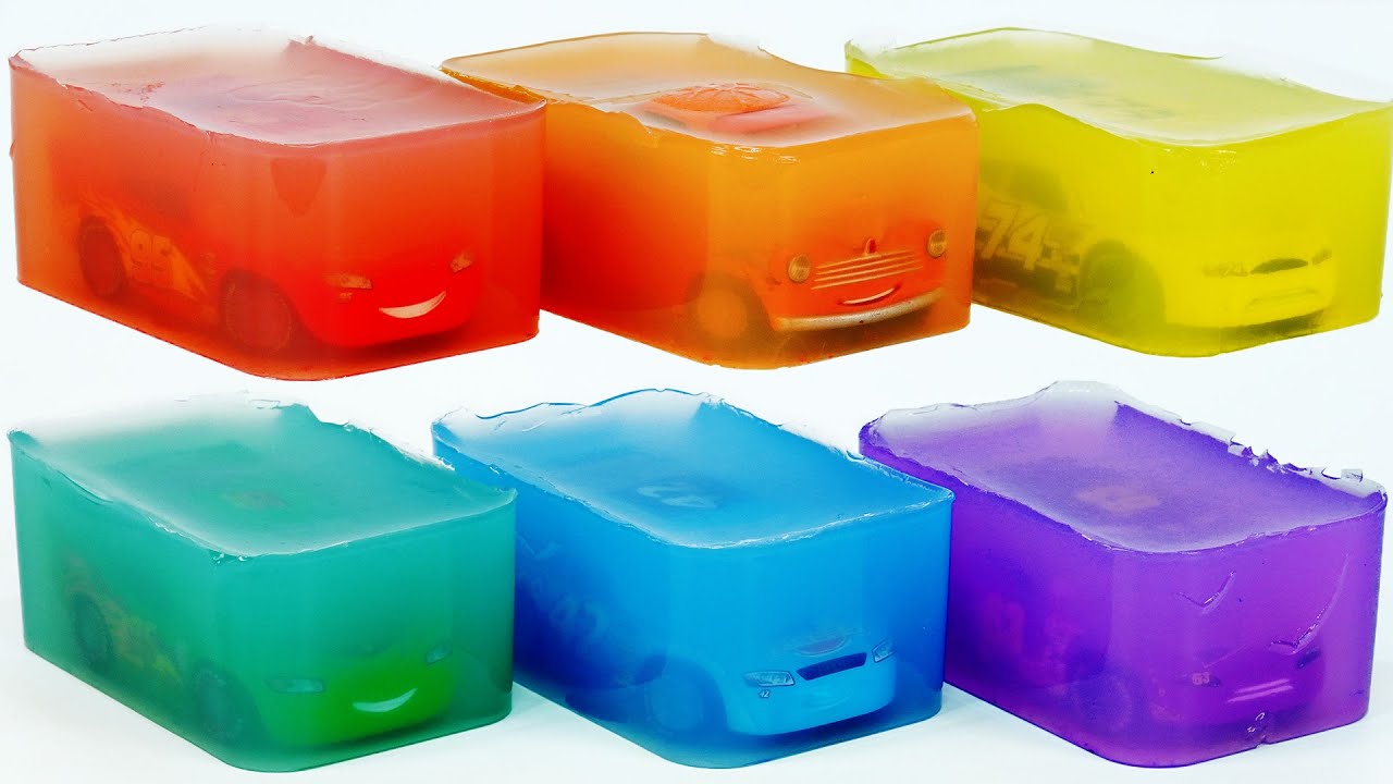 How To Make Rainbow Disney Cars Pudding Jelly #LuLuPopTV - YouTube