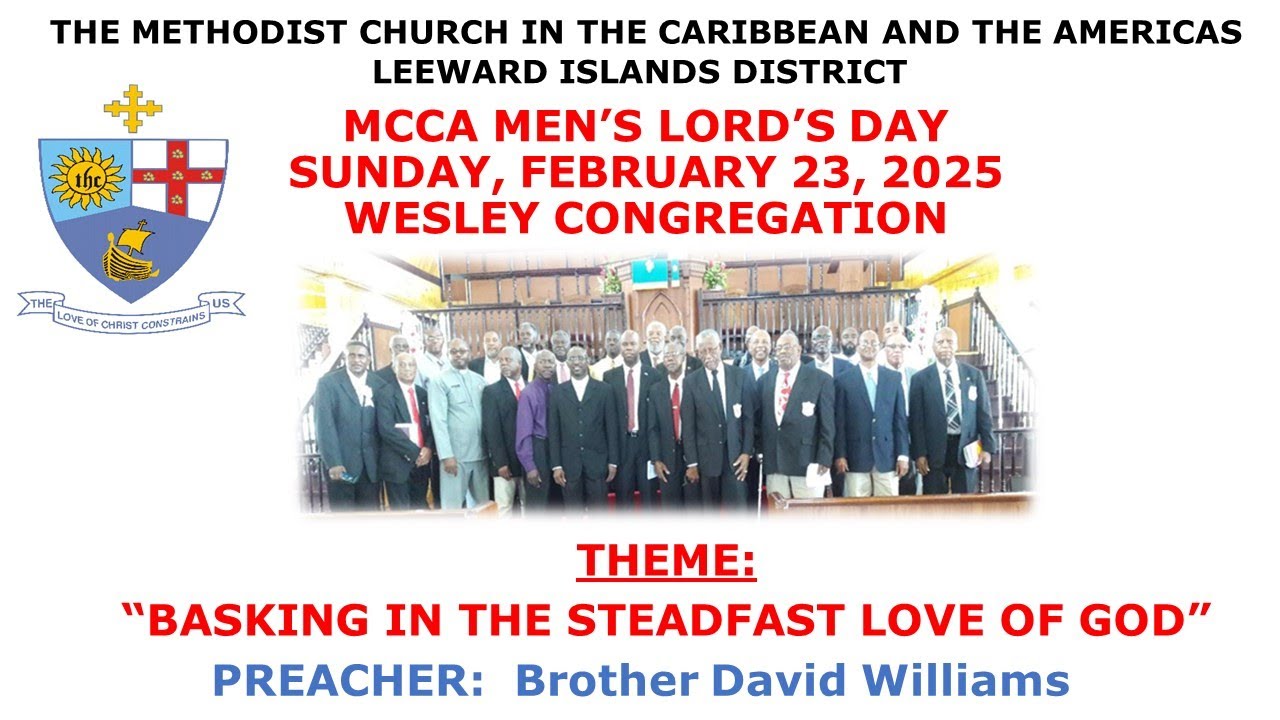 Sunday, February 23, 2025 MCCA Men's Lord’s Day - YouTube