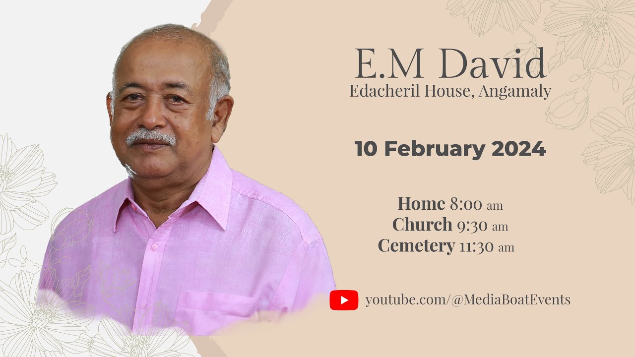 EM DAVID | Funeral Live - YouTube