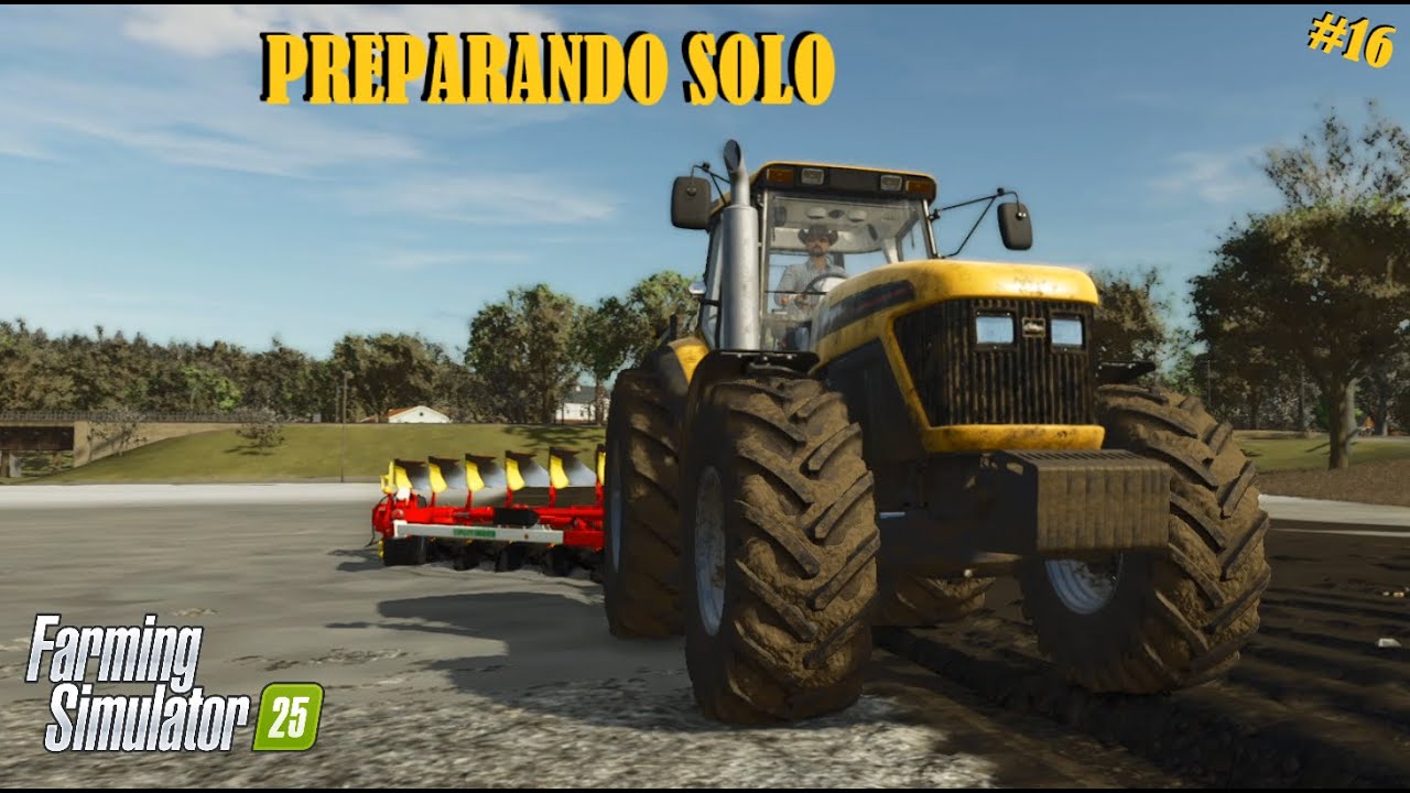 Preparando Solo para Plantio - Farming Simulator 25 - EP16 - YouTube