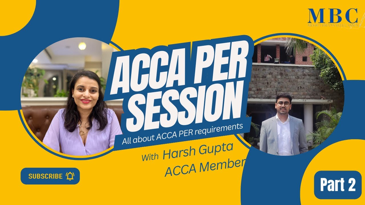 Part 2 Complete Guide on ACCA PER | ACCA India | ACCA PER | - YouTube