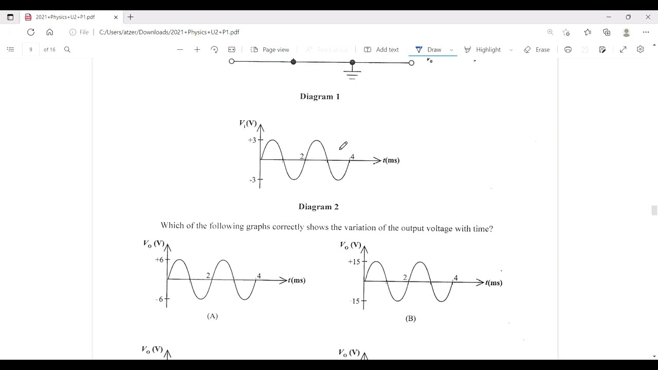 Cape Physics Unit 2 Paper 1 2021 Solutions YouTube cape-physics-unit-2-paper-1-2021-solutions-youtube