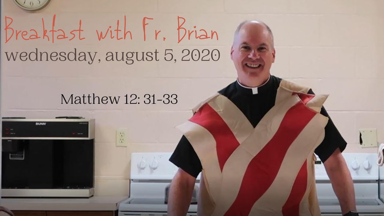 WACKY WEDNESDAY 1: Breakfast with Fr. Brian - YouTube
