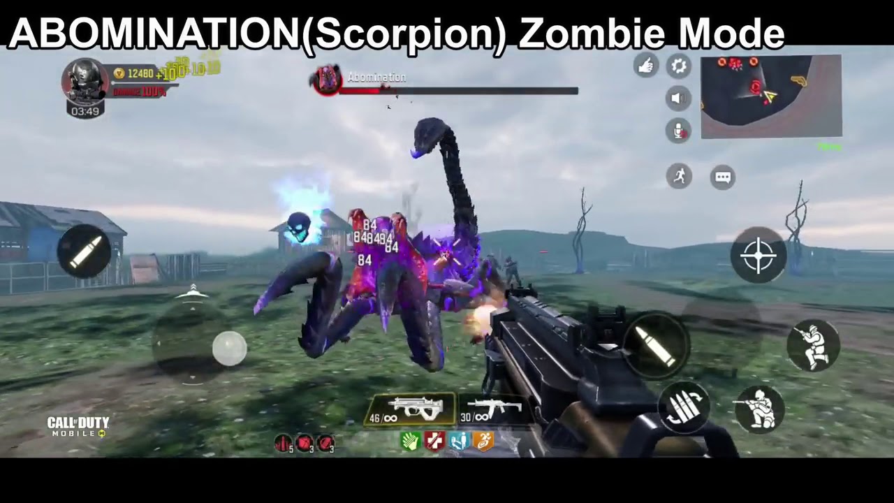 CALL OF DUTY MOBILE:ALL ZOMBIE BOSSES|BOSS FIGHT HD|COD MOBILE - YouTube