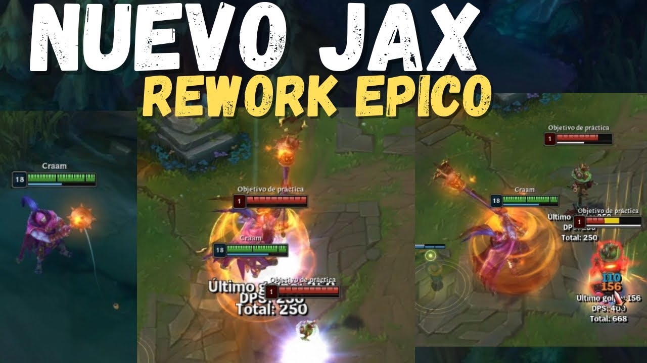 EL NUEVO REWORK DE JAX MUY CHULO - League of legends - YouTube