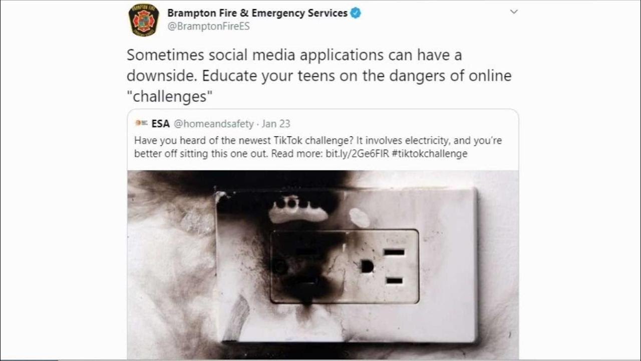 TikTok challenges becoming dangerous - YouTube