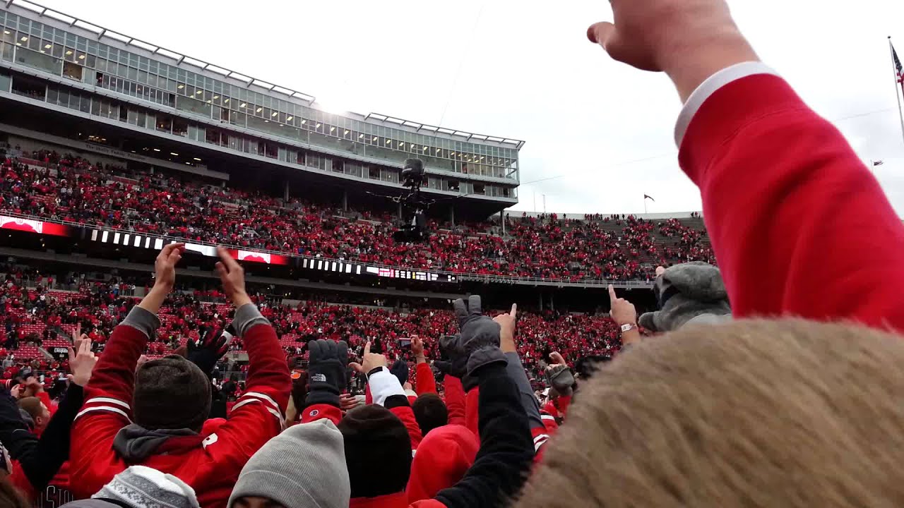 OSU fans rush the field - YouTube