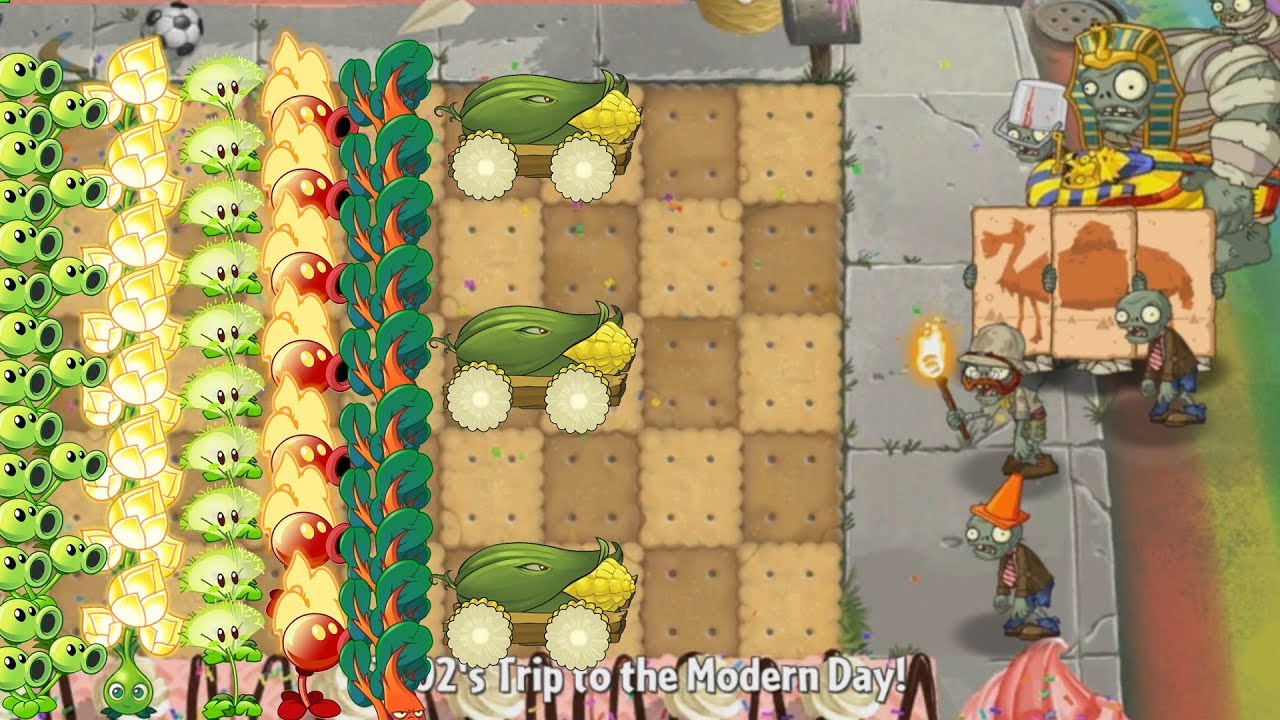 Plants vs Zombies NEW Version-Candy 6.5.1 NEW UPDATE ALL Zombies vs ...