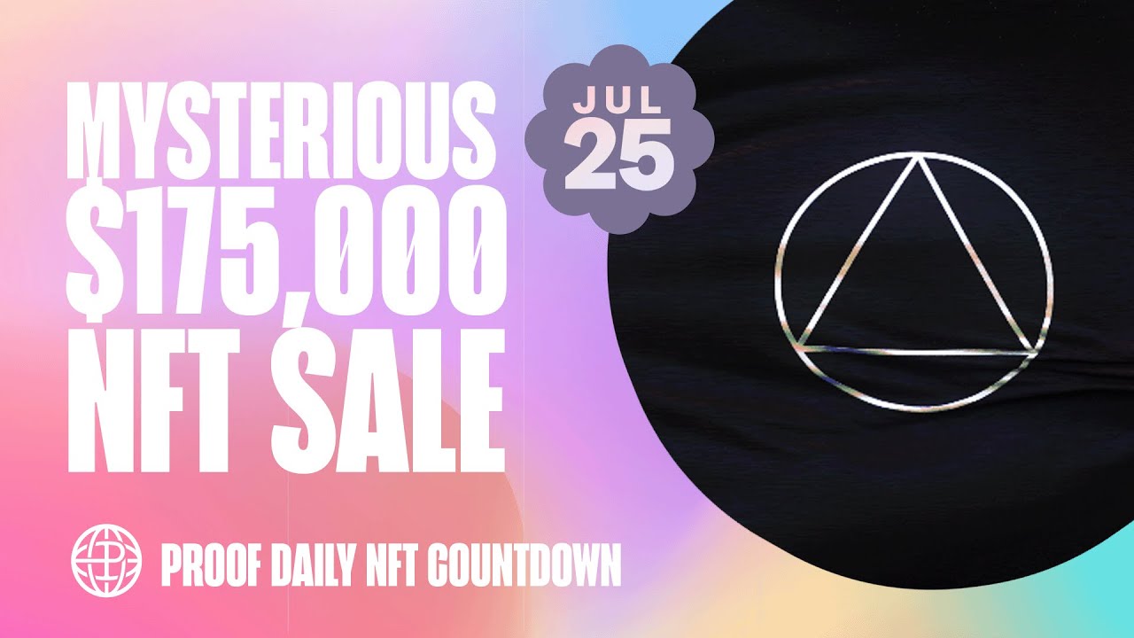 Mysterious Pak $175,000 NFT Sale | NFT Market Overview | Yuga Launches ...