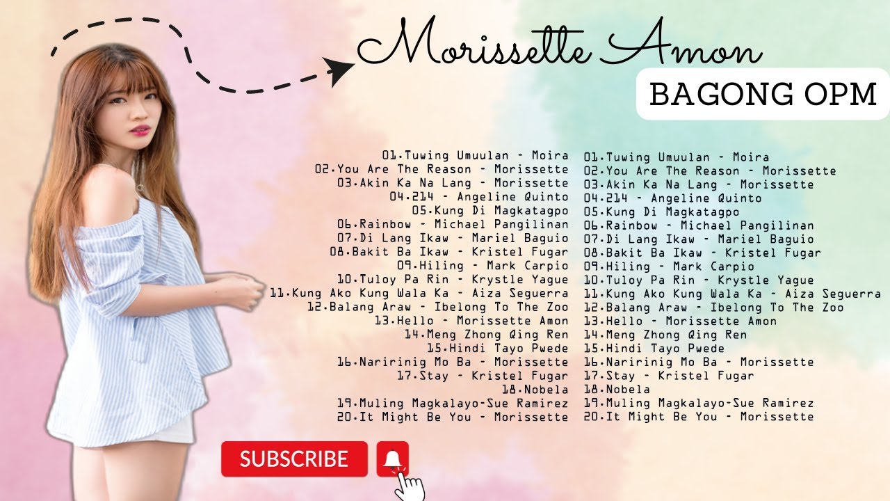 OPM Hot New Song 2022|Best Songs Of Angeline Quinto,Morissette Amon ...