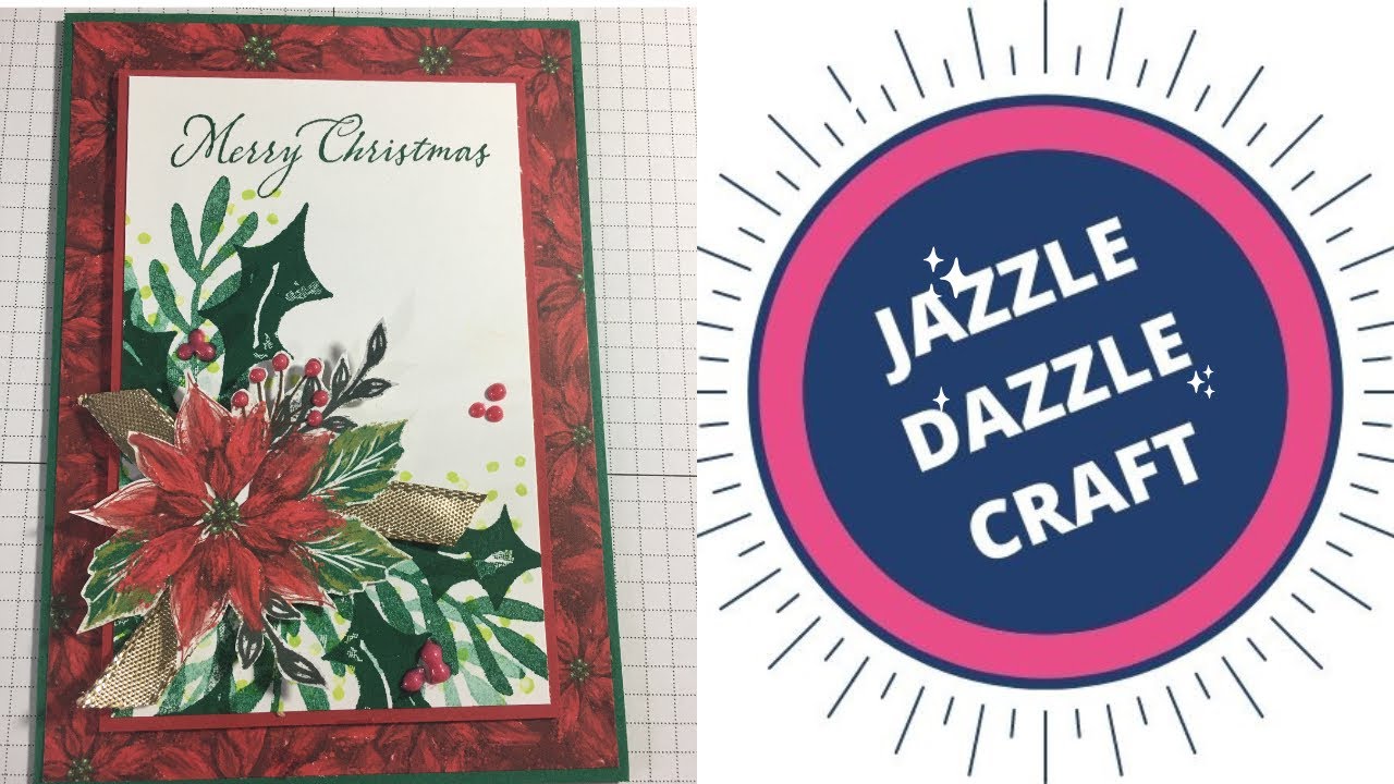 100 Quick and Easy Cards- Card 26 with Christmas Season - YouTube