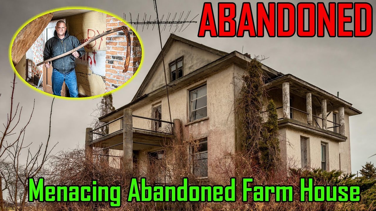 Exploring a Forgotten Beautiful and Menacing Abandoned House - YouTube