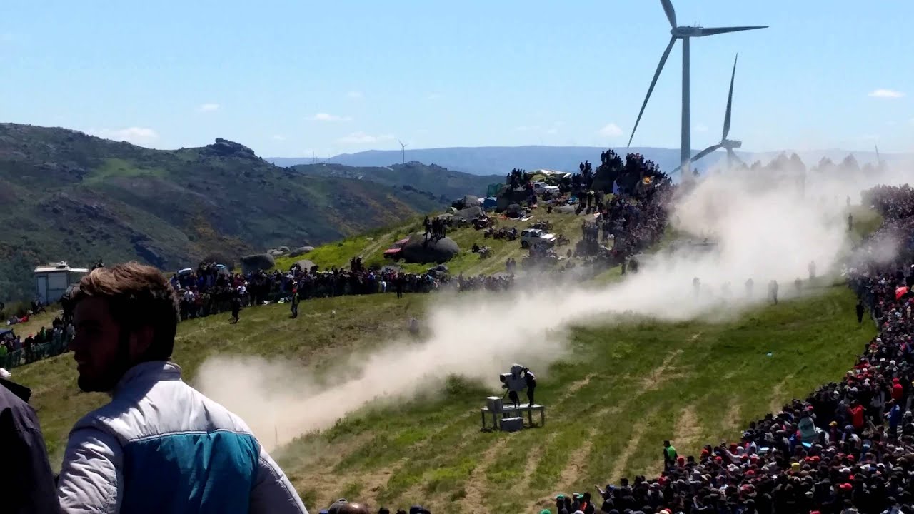 WRC Portugal Fafe jump - YouTube