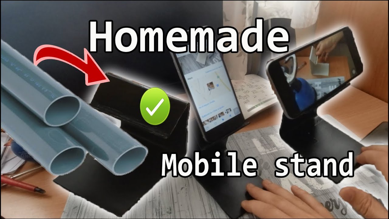 Mobile stand | Βάση κινητού τηλεφώνου - YouTube