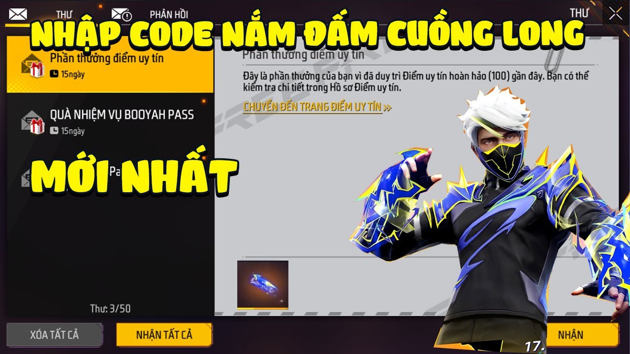 Nhập Code FF Mới Nhất Ob45 Không Giới Hạn Nhận Nắm Đấm Cuồng Long Quyền ...