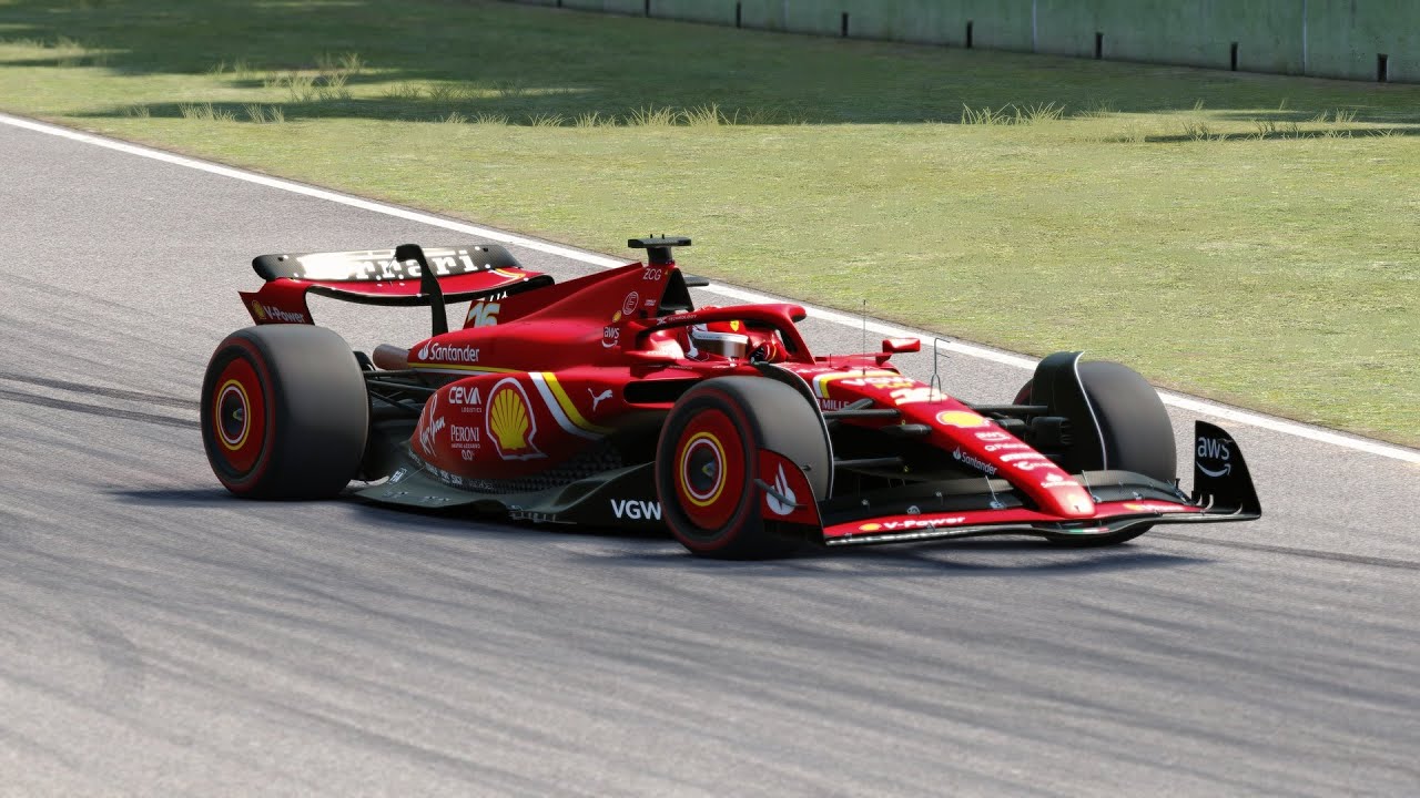 FERRARI SF 24 TEST DRIVE IMOLA - YouTube