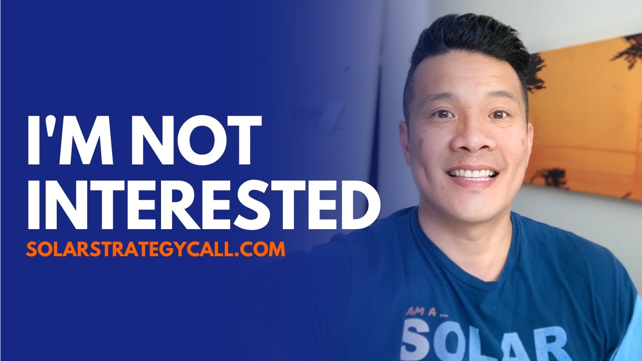 Solar Objection | I'm not interested - YouTube
