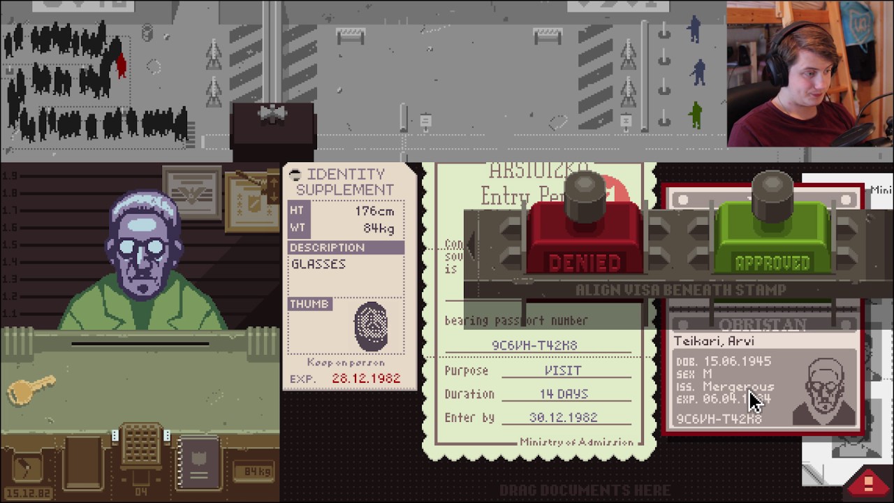 De Ezic Order verdwijnt weer | Papers Please #12 [Einde] - YouTube