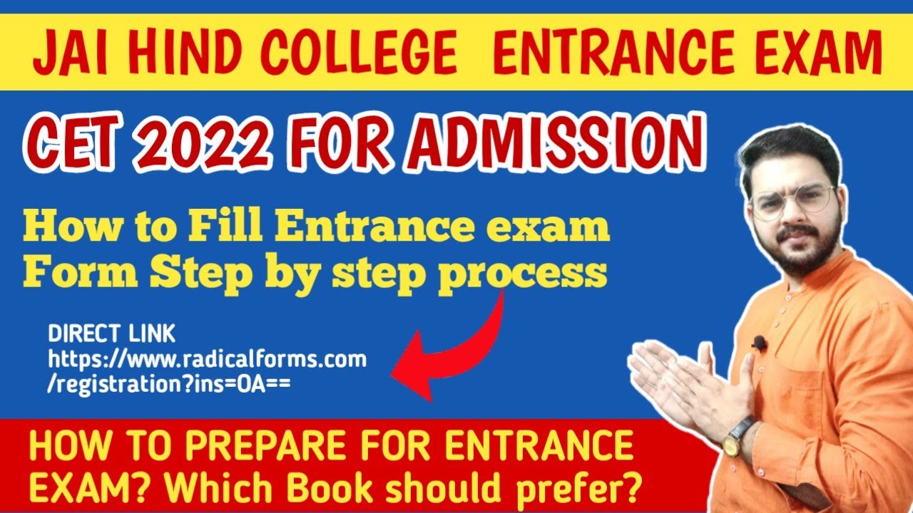 How To Fill CET Form Of Jai Hind College Step By Step Process 2022 how-to-fill-cet-form-of-jai-hind-college-step-by-step-process-2022