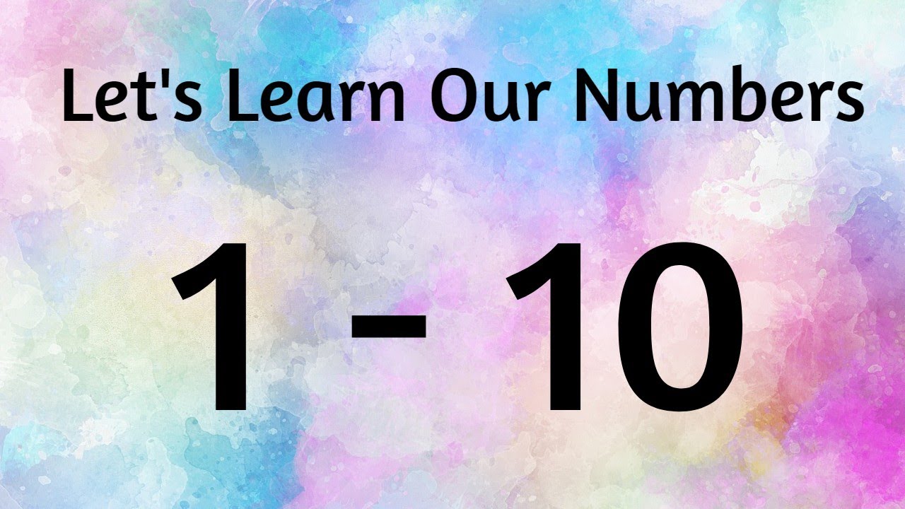 Learning Numbers For Toddlers / Numbers Song For Kids / Kids Learning ...