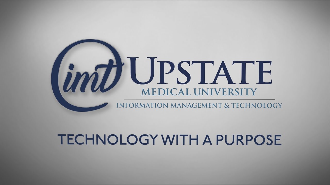 Upstate IMT: Technology with a Purpose - YouTube