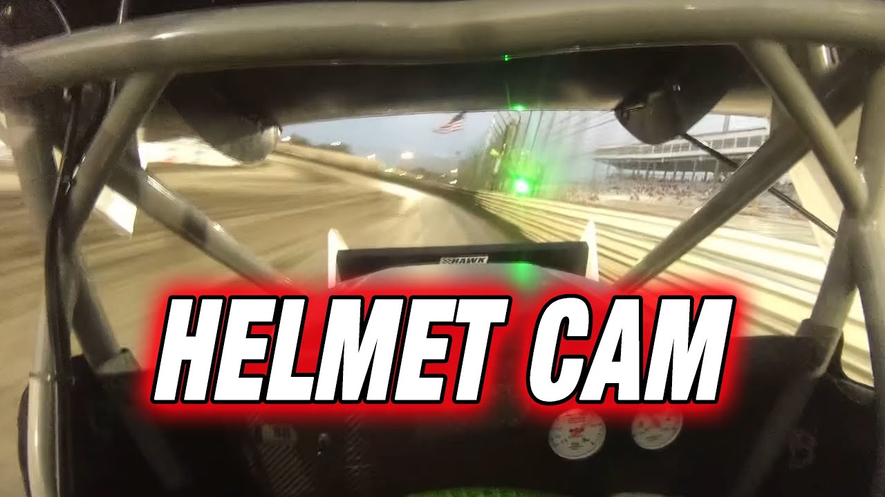 POV: YOU WIN A HEAT RACE AT KNOXVILLE RACEWAY | Sprint Car Helmet Cam ...
