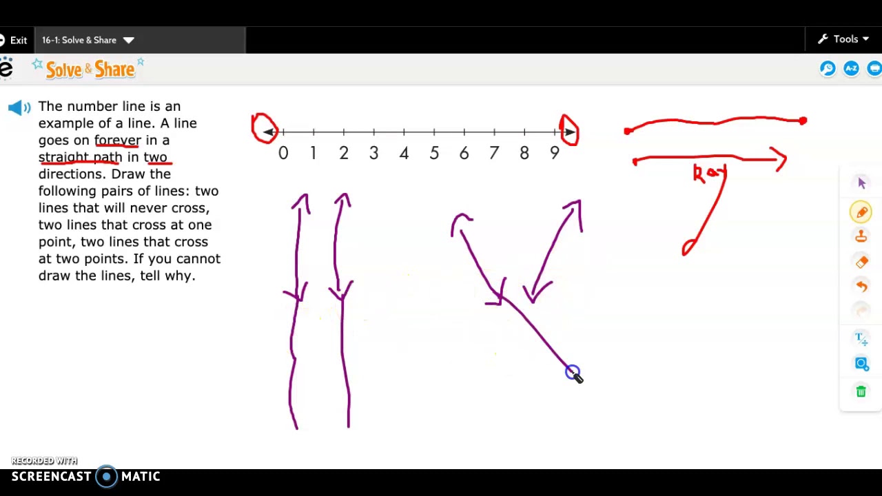 Different Types of Lines - YouTube