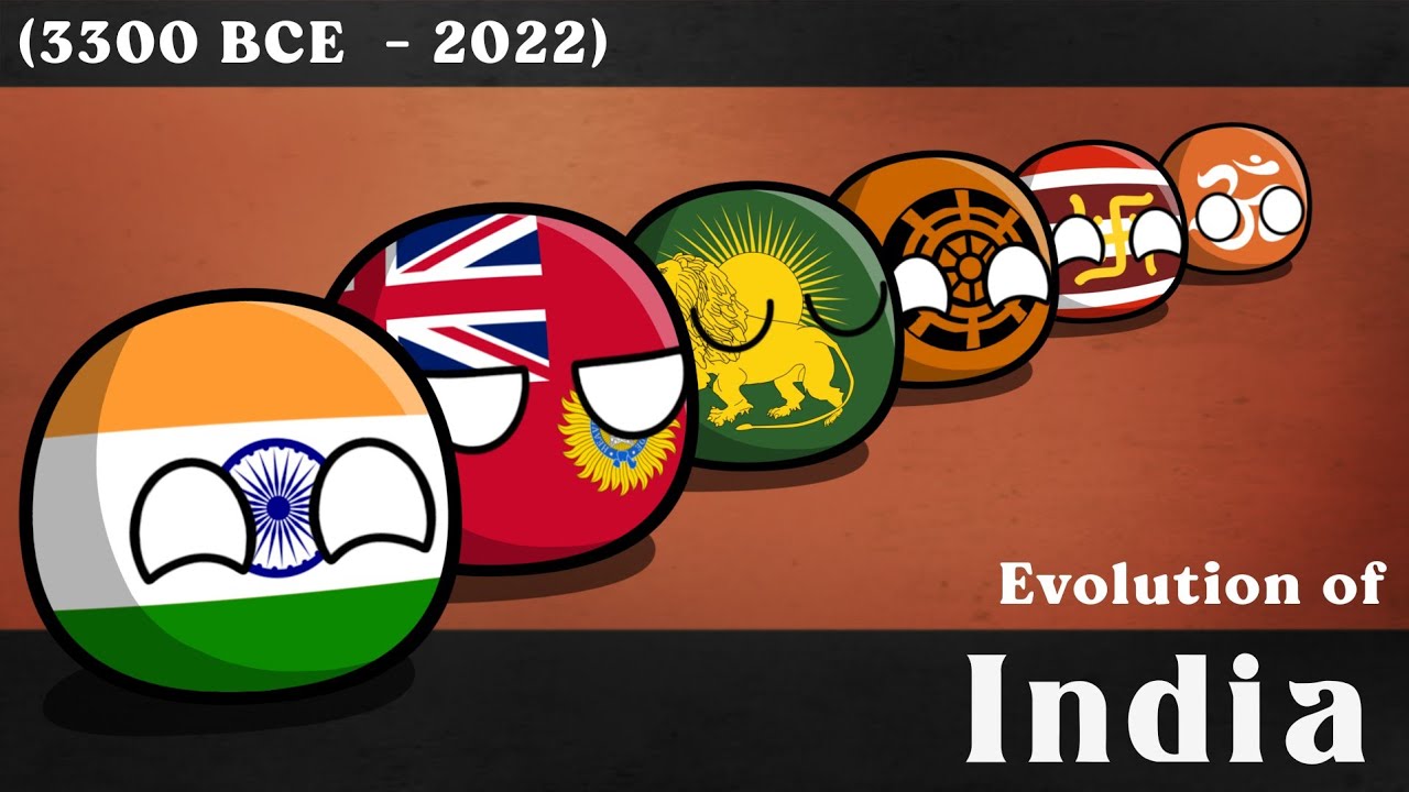 Evolution of India (3300 BCE - 2022) - YouTube
