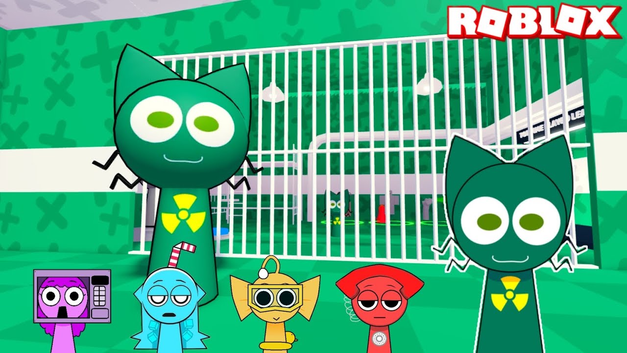 Sprunki Tox Played Tox Sprunki Prison Run Obby in ROBLOX | Incredibox ...