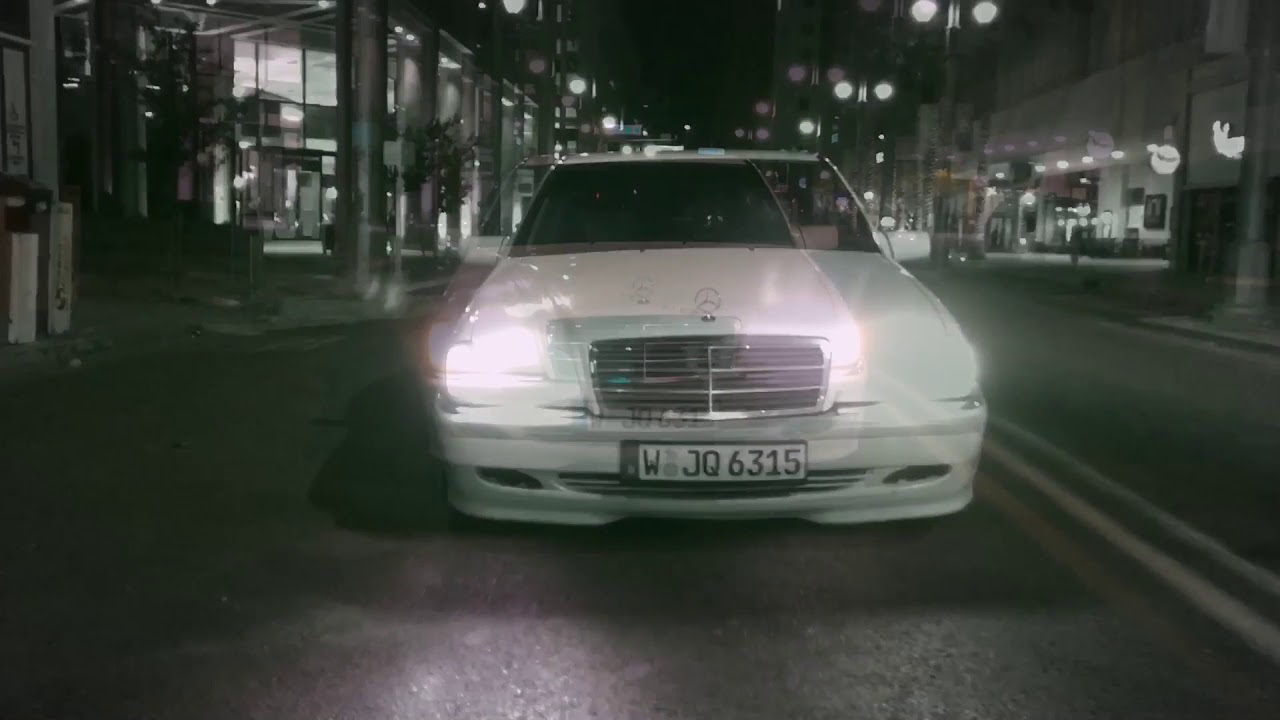 Anthony’s slammed Mercedes c230 kompressor phone edit - YouTube