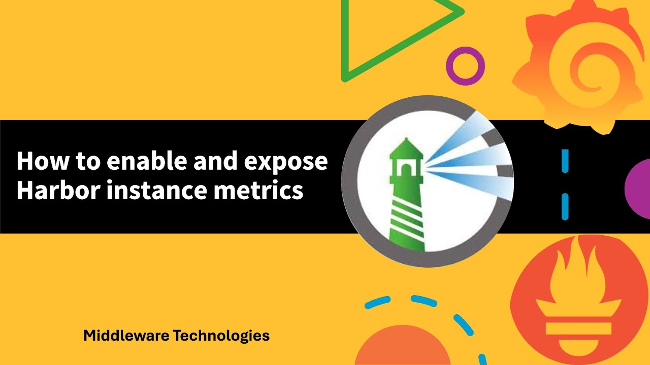 How to enable and expose Harbor instance metrics - YouTube