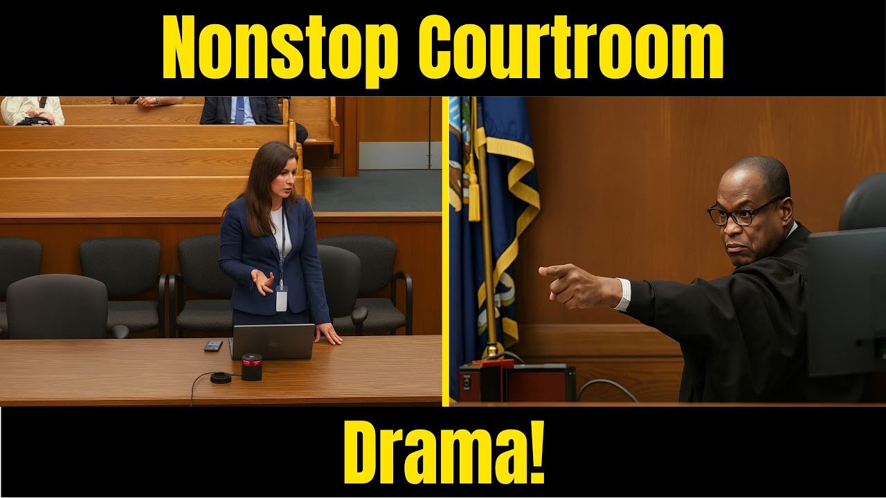 “Chaos in Court! Judge Cedric Simpson Tackles Back-to-Back Criminal ...