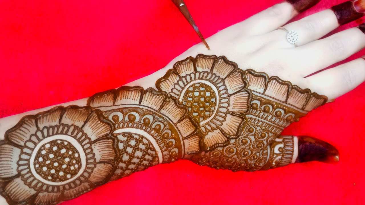 Easy Special fronthand mehndi design | simple mehndi design | mehndi ...