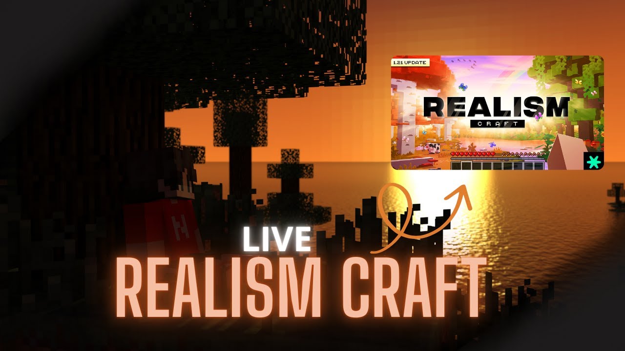 JOGANDO O MINECRAFT REALISTA(REALISM CRAFT)! - YouTube