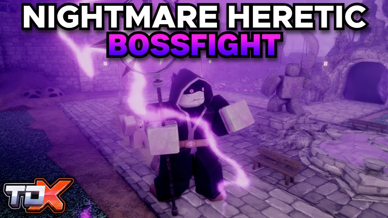 TDX Nightmare Heretic Boss Fight (Wave 18) | Halloween Chapter 1 ...