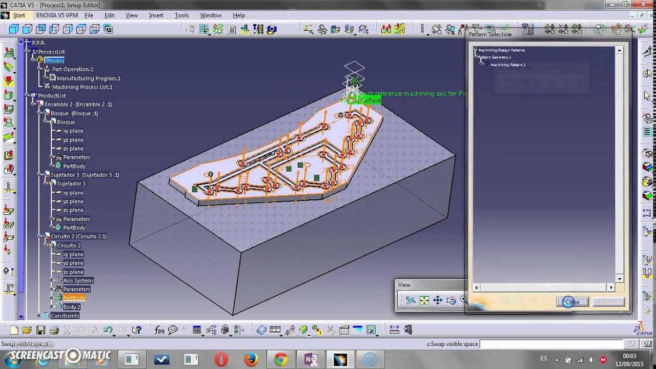 PCB CAM CATIA V5 1/2 - YouTube