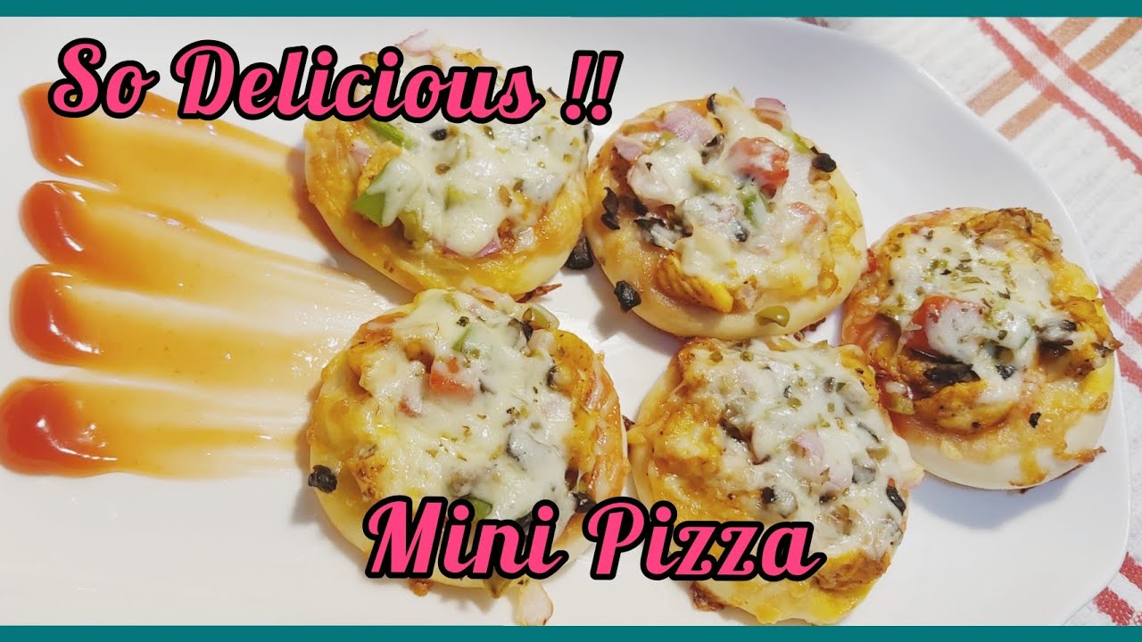 Mini Pizza|Chicken pizza|Mini Pizza recipe - YouTube