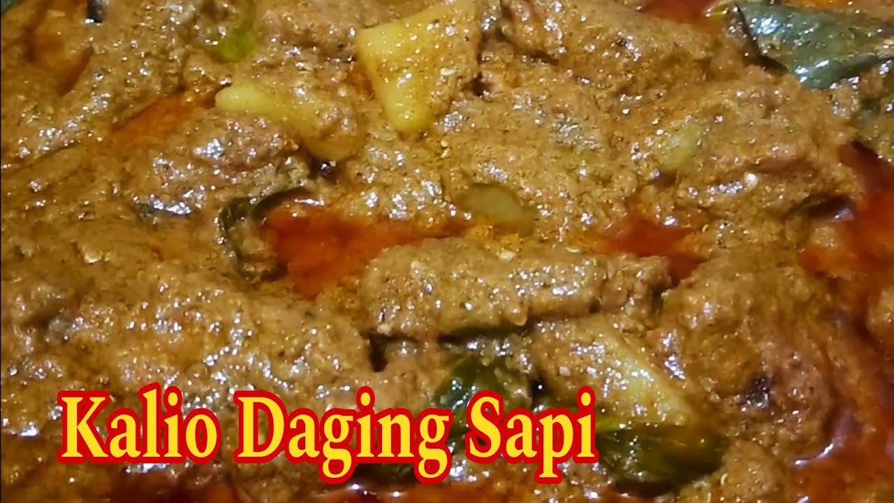 Resep Kalio Daging Sapi, Asli Enak Banget👌 - YouTube