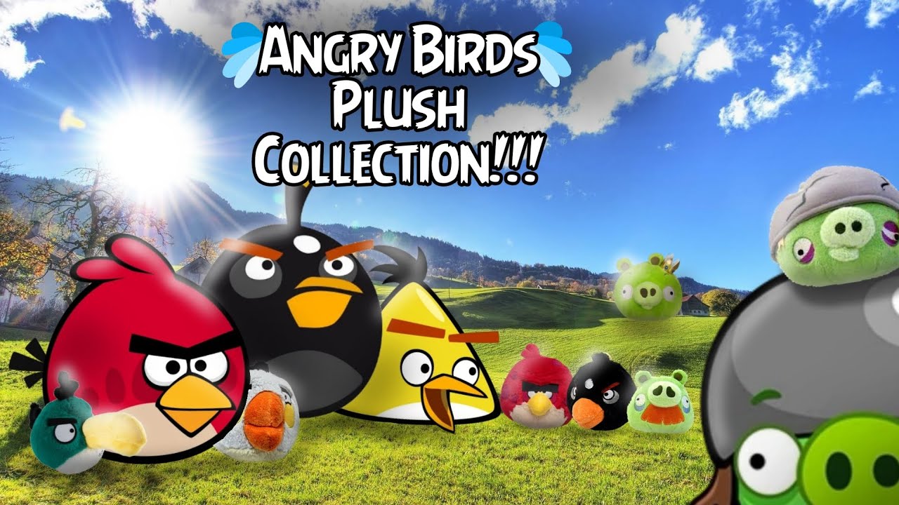 Updated Angry Birds Plush Collection!! - YouTube